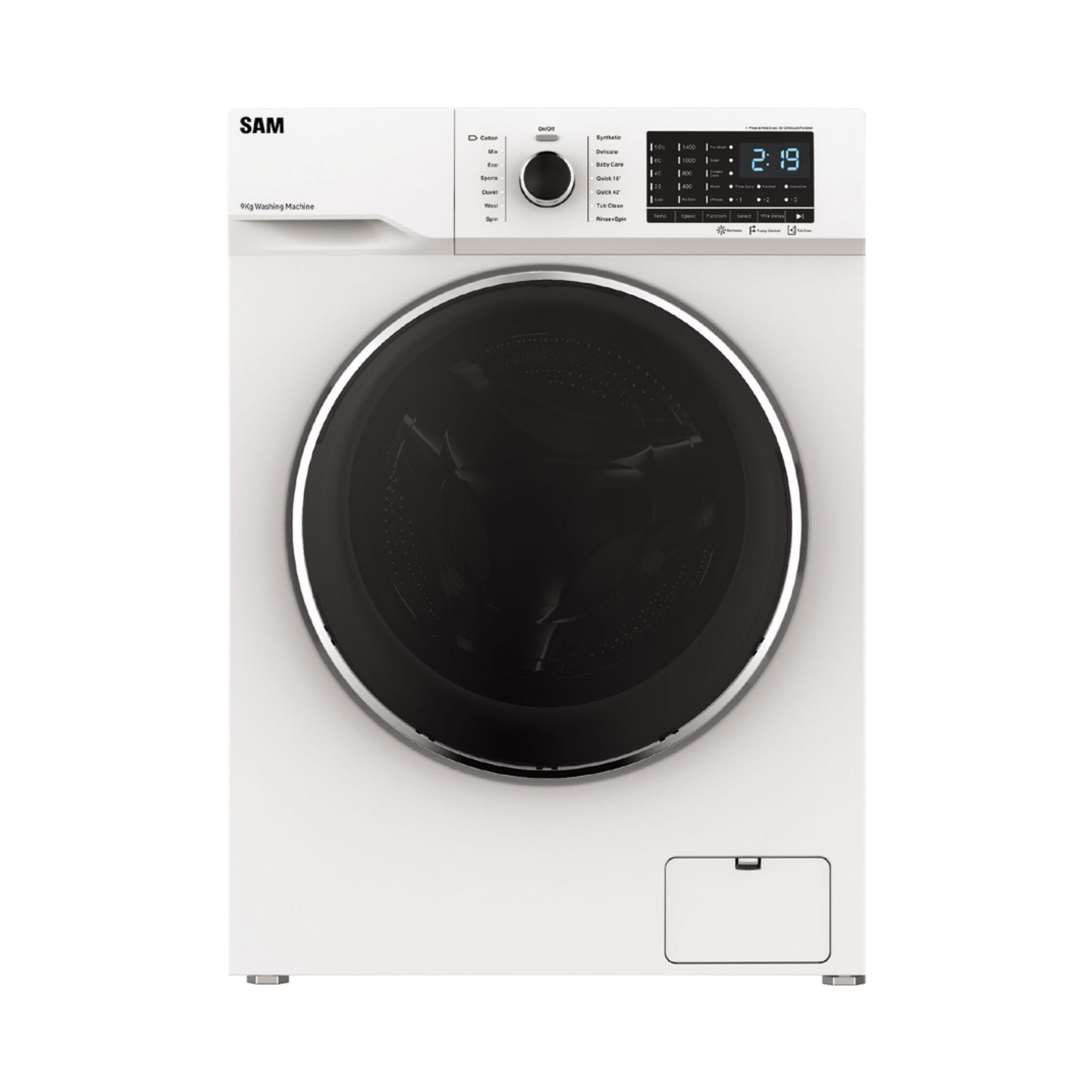 ماشین لباسشویی سام مدل BL-Q1475/IN-اینوکس – فروشگاه سام