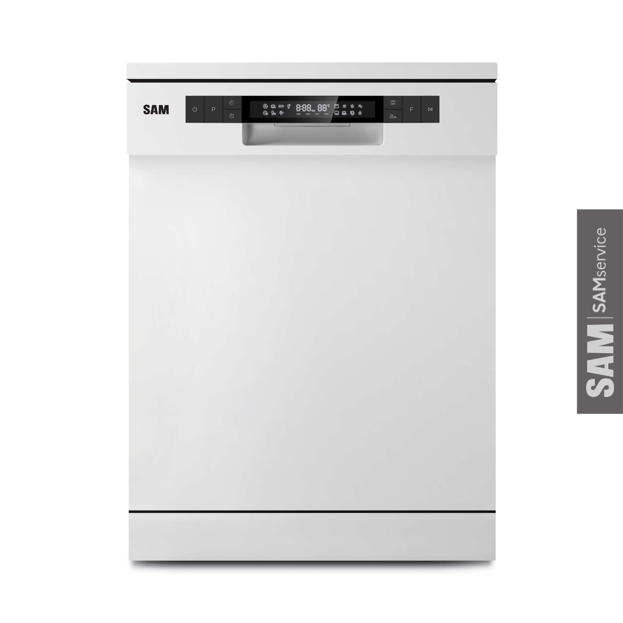 ظرفشویی سام مدل DW-186 WI/N-سفید – فروشگاه سام