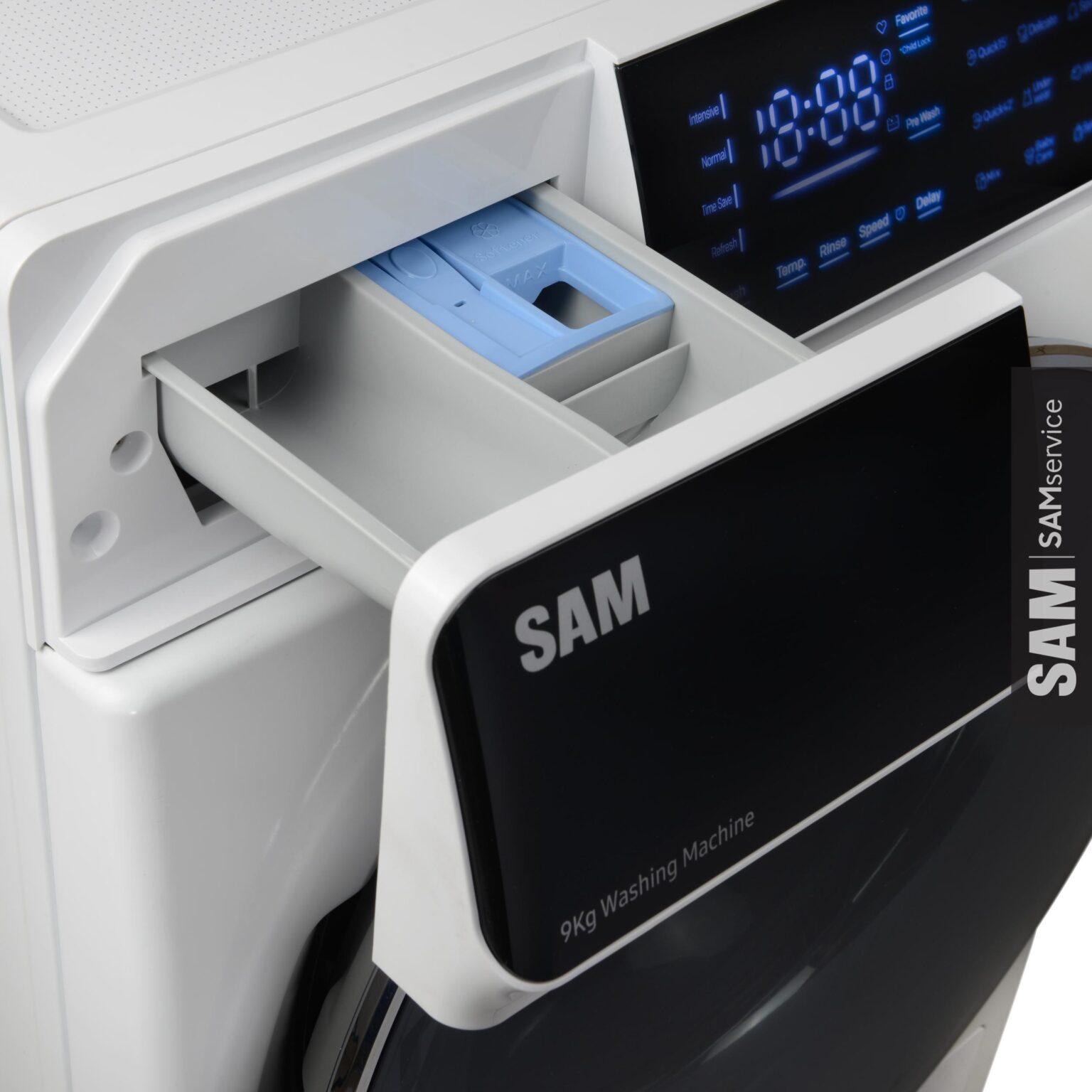 ماشین لباسشویی سام مدل DD-P1485/W-سفید – فروشگاه سام